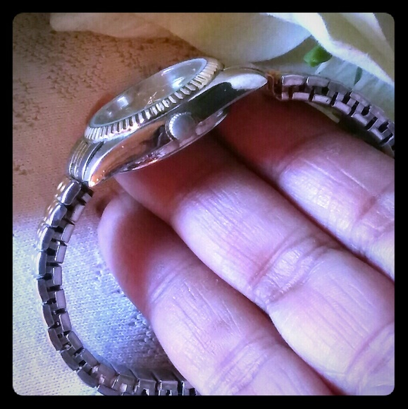 Times Square | Accessories | Vintage Times Square Diamond Twotone Watch ...